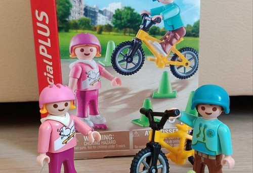 Playmobil 70061 Special plus Дети с велосипедом