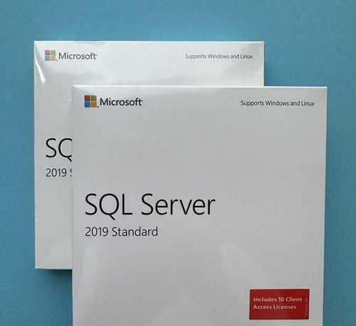 По SQL Svr Standard 2019 English DVD(228-11548)