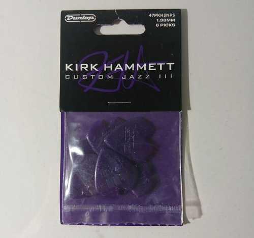 Медиаторы Kirk Hammett custom jazz 3