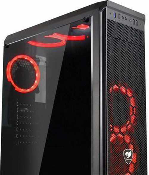 Корпус Cougar MX330-F черный | Festima.Ru – частные объявления