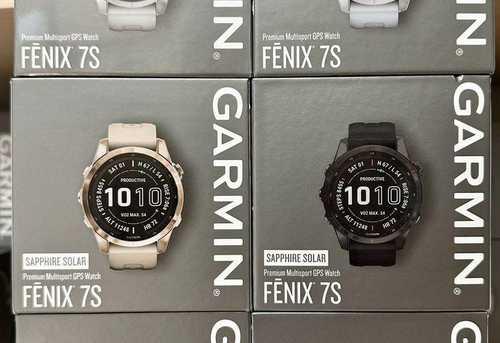 Garmin fenix 7S sapphire solar