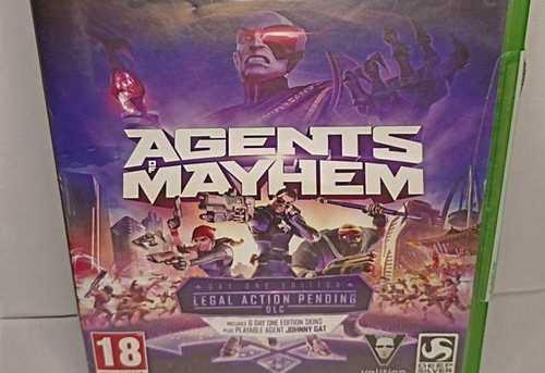 Диск Xbox one Agents of Mayhem