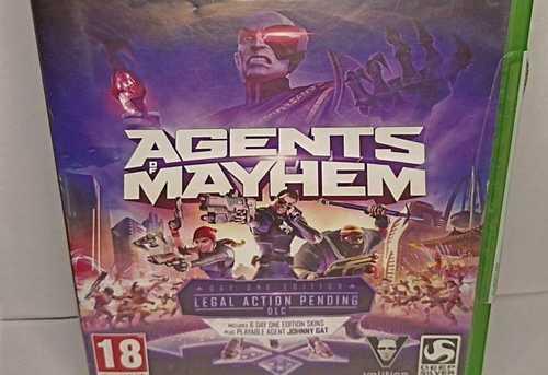 Диск Xbox one Agents of Mayhem