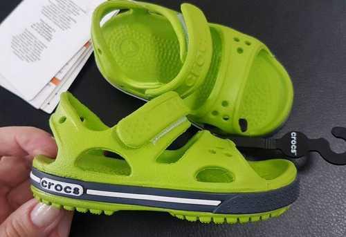 Сандали новые Crocs C4(21) C5(22)