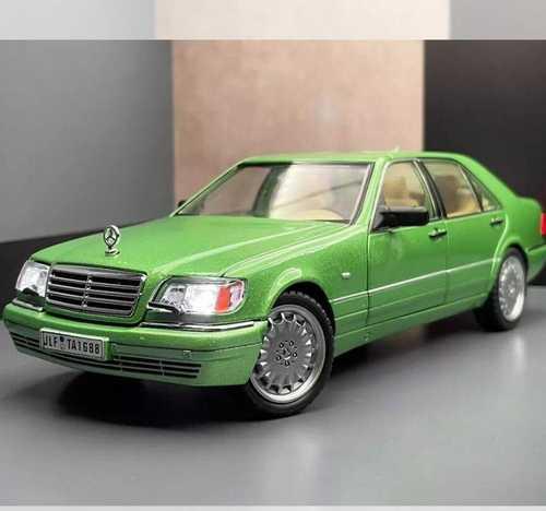 Металлическая машинка Mercedes-Benz W140 S320