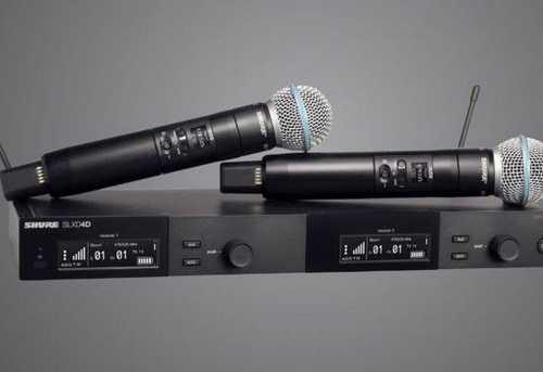 Радиосистема shure slxd24DE/B58-H56 dual