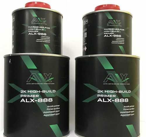 Грунт-наполнитель акриловый 2К ALX-888