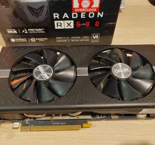 Sapphire rx 580 8gb nitro  samsung hc-25