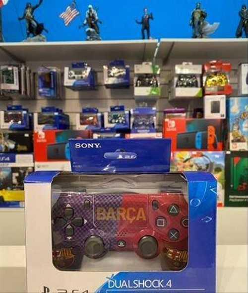 Кастомный джойстик PS4 "Barca"