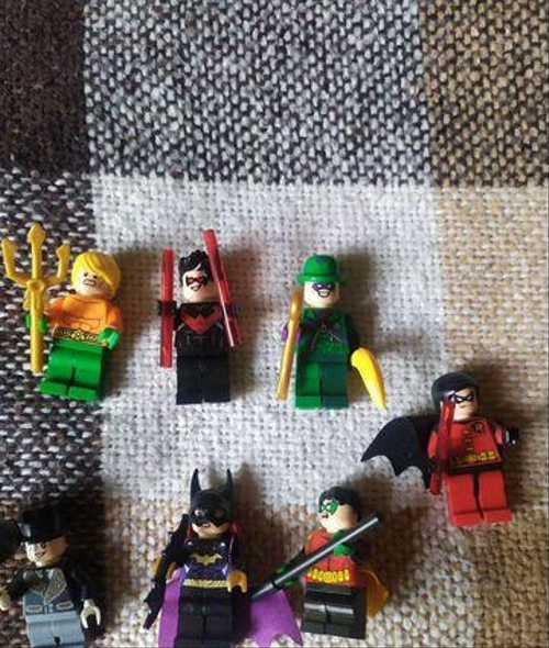 Фигурки Lego по DC и Marvel. Не оригинал