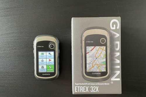 Garmin eTrex 32x + карта РФ