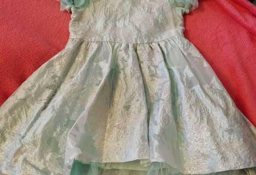 Платье нарядное Карамелли для девочки р. 116