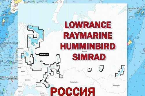 Карта глубин для Lowrance Navionics EU652L 2022