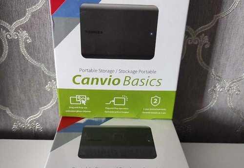 1 тб Внешний 2.5 hdd Toshiba Canvio Basics новый