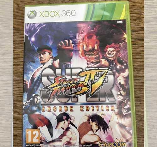 Xbox игра Super Street Fighter 4 Arcade edition