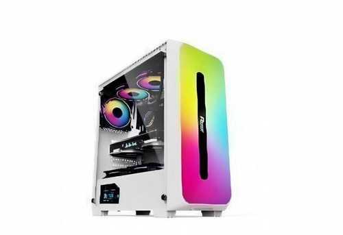 Компьютерный корпус alseye RGB TG White (Colorful