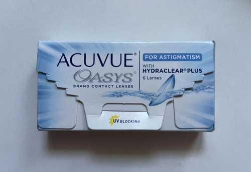 Линзы acuvue oasys for astigmatism