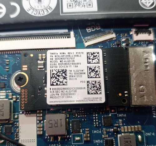 SSD m.2 NVMe 512gb Samsung mzalq512hblu-00bl2