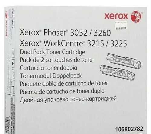 Картридж Xerox 106R02782 (2х106R02778)