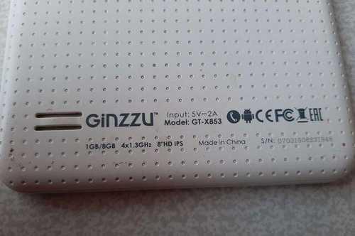 На запчасти Ginzzu GT-X853