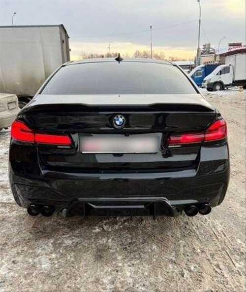 Задний диффузор BMW 5 series g30 M5 Competition