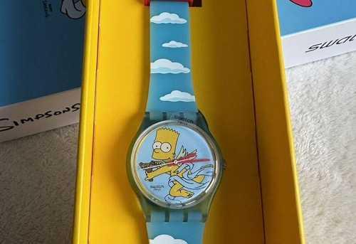 Часы Swatch Angel Bart x The Simpsons (2024)