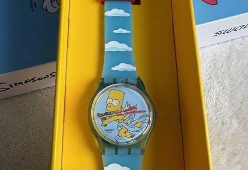 Часы Swatch Angel Bart x The Simpsons (2024)