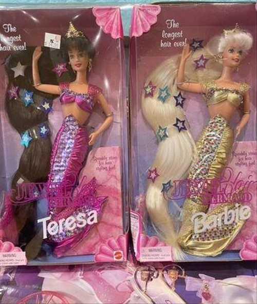Barbie jewel hair mermaid
