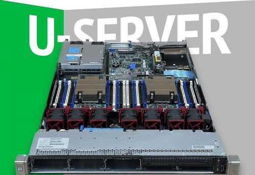 Сервер HP DL360 Gen9 8SFF P440ar 530F 2x800W платф