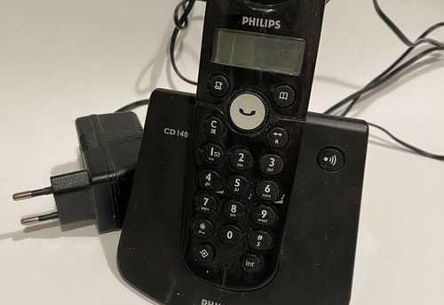 Телефон Philips (трубка на базе) бу