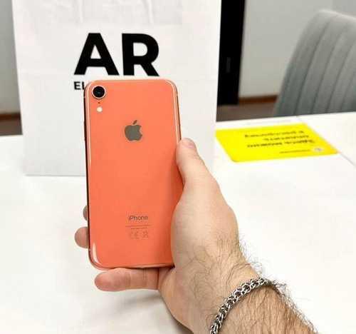 iPhone XR 128Gb Coral (81%,гарантия,2sim)