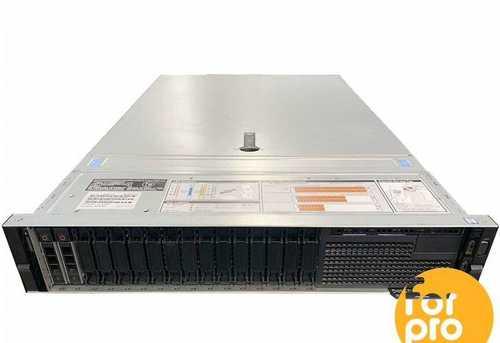 Сервер dell R740 16SFF 2x4110Silv 384GB, H330