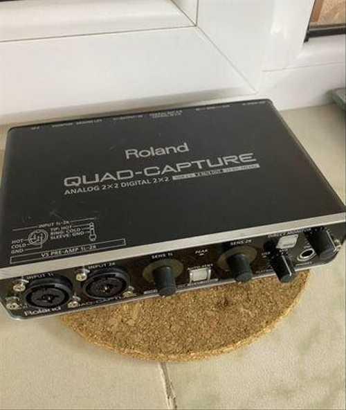 Звуковая карта Roland quad capture