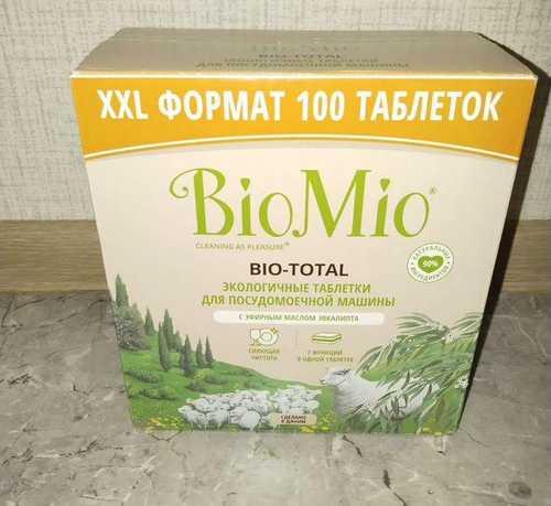 Таблетки для посудомоечных машин BioMio, 100шт