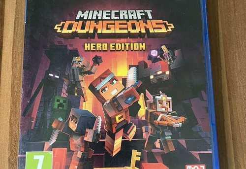 Minecraft dungeons: Hero edition PS4 (Б/У) RUS