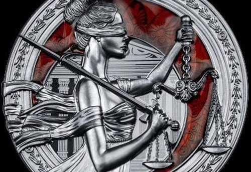 Монета "Богиня правосудия Фемида"