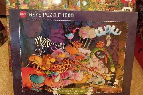 Пазлы Heye и Ravensburger