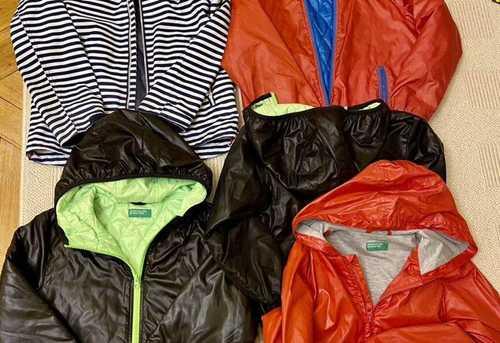 Куртки весна-лето Benetton 120-140 см