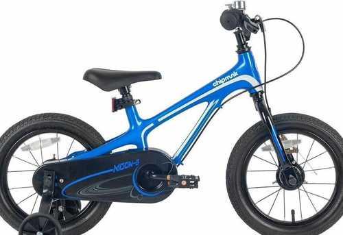 Велосипед Royal Baby Chipmunk moon-5 14" синий Vol