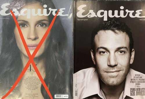 Журнал Esquire май 2008 Бен Аффлек