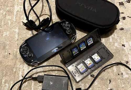 Sony Vita fat 3g+wi fi +14gb