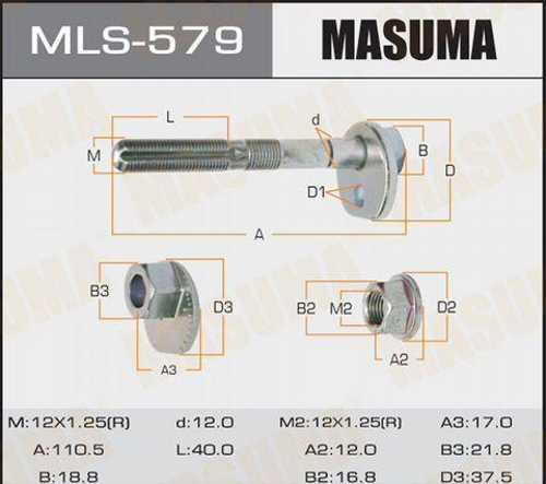 Болт эксцентрик Masuma MLS-579