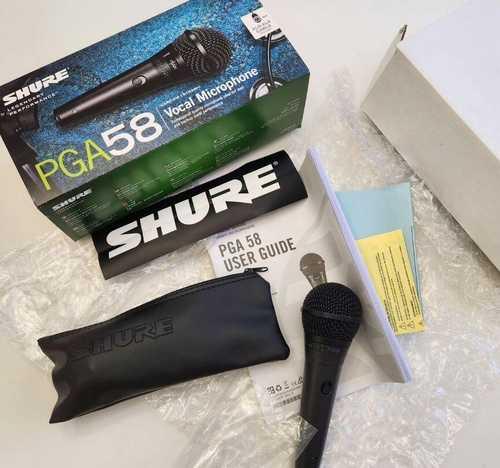 Вокальный микрофон shure PGA58