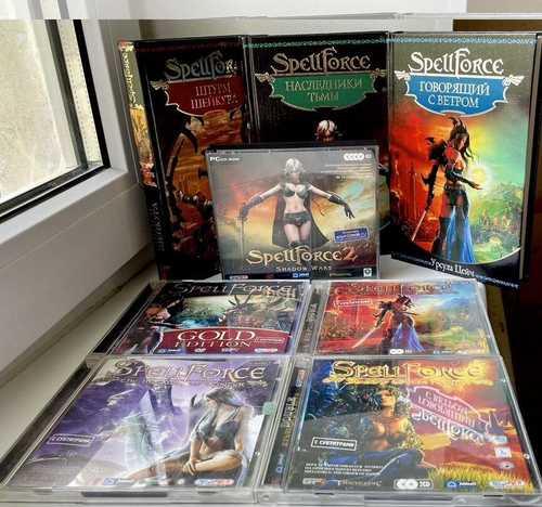 Игра Spellforce CD DVD и книги