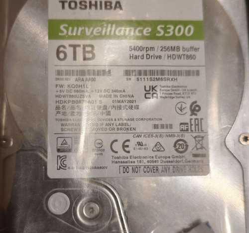 Hdd 6 tb