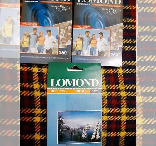 Фотобумага Lomond