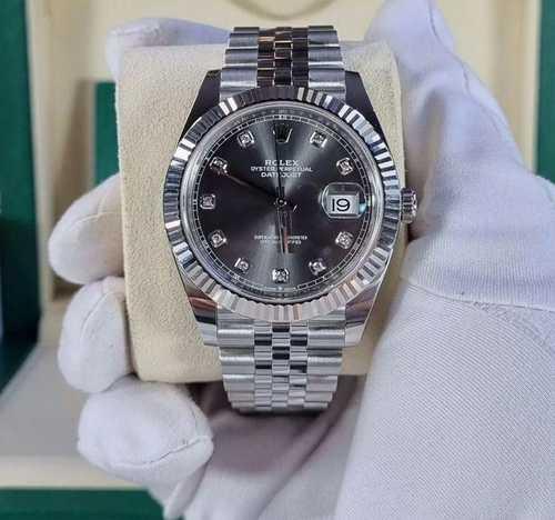 Новые Rolex datejust 126334 grey оригинал