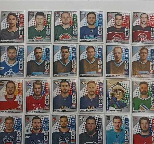 Наклейки panini кхл 22/23