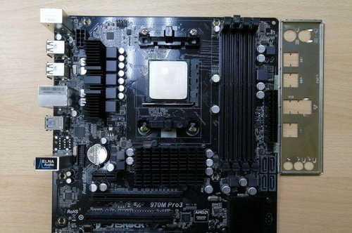 Комплект sAM3+ MB Asrock 970M PRO3 + AMD FX8300