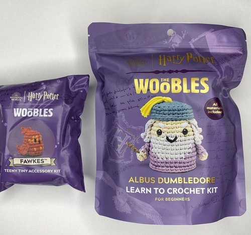 The Woobles Harry Potter - Dumbledore & Fawkes